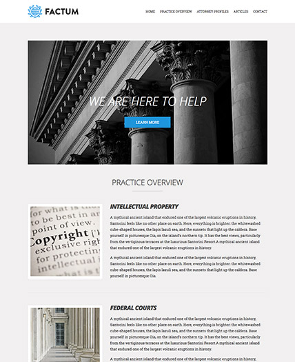 Professional Services WordPress Themes • CSSIgniter