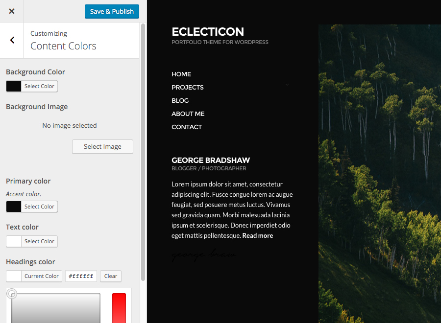 Eclecticon • Portfolio WordPress Theme • CSSIgniter
