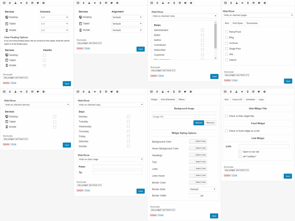 Take control of your widgets with the Widget Options plugin - CSSIgniter Take control of your widgets with the Widget Options plugin - CSSIgniter