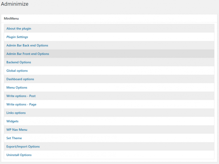Customize Your Wordpress Dashboard Using Adminimize • Cssigniter