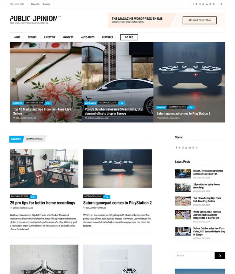 WordPress themes • CSSIgniter
