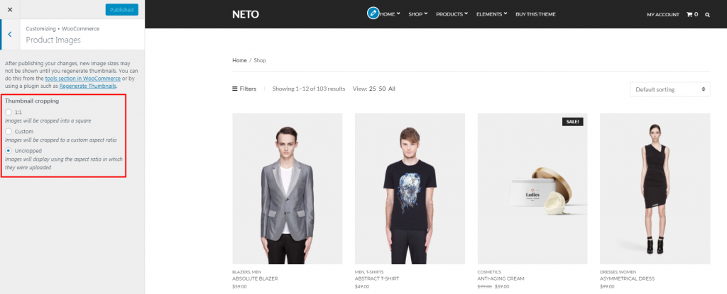 How to change image sizes in WooCommerce • CSSIgniter