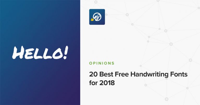 20 Best Free Handwriting Fonts for 2018
