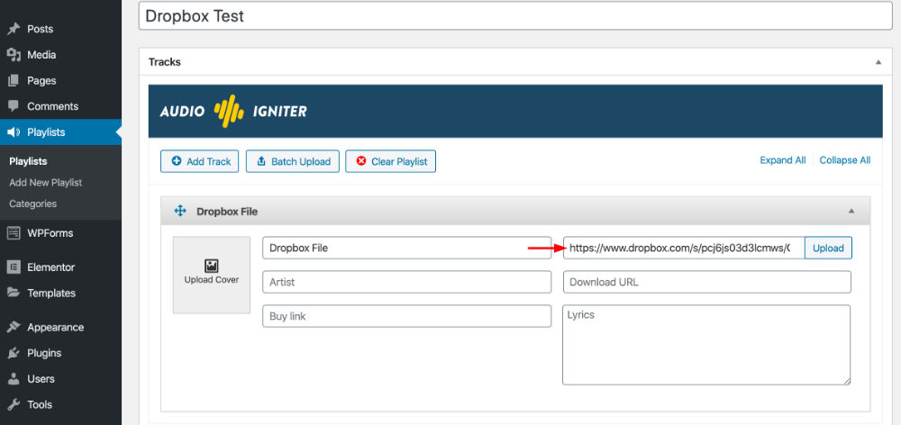 AudioIgniter - The free WordPress audio player