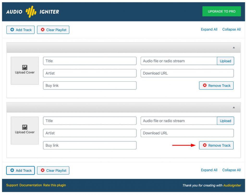 AudioIgniter - The free WordPress audio player