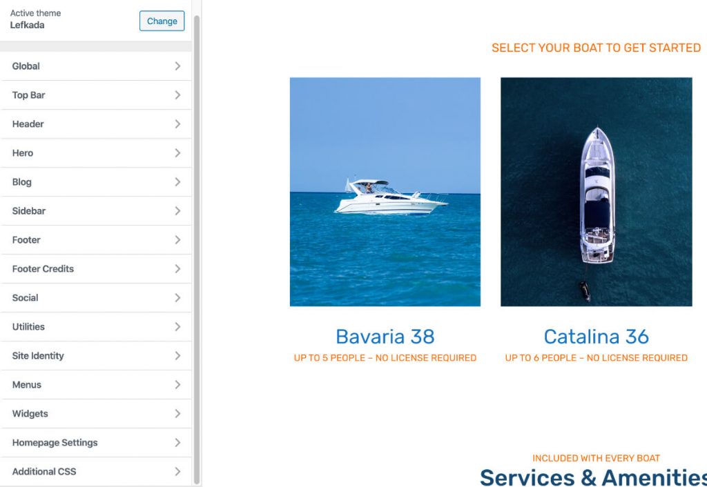 Documentation for Lefkada - Legacy • CSSIgniter