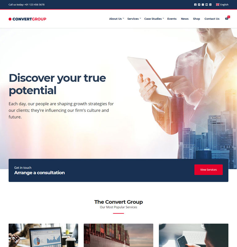 Convert • Business WordPress Theme • CSSIgniter