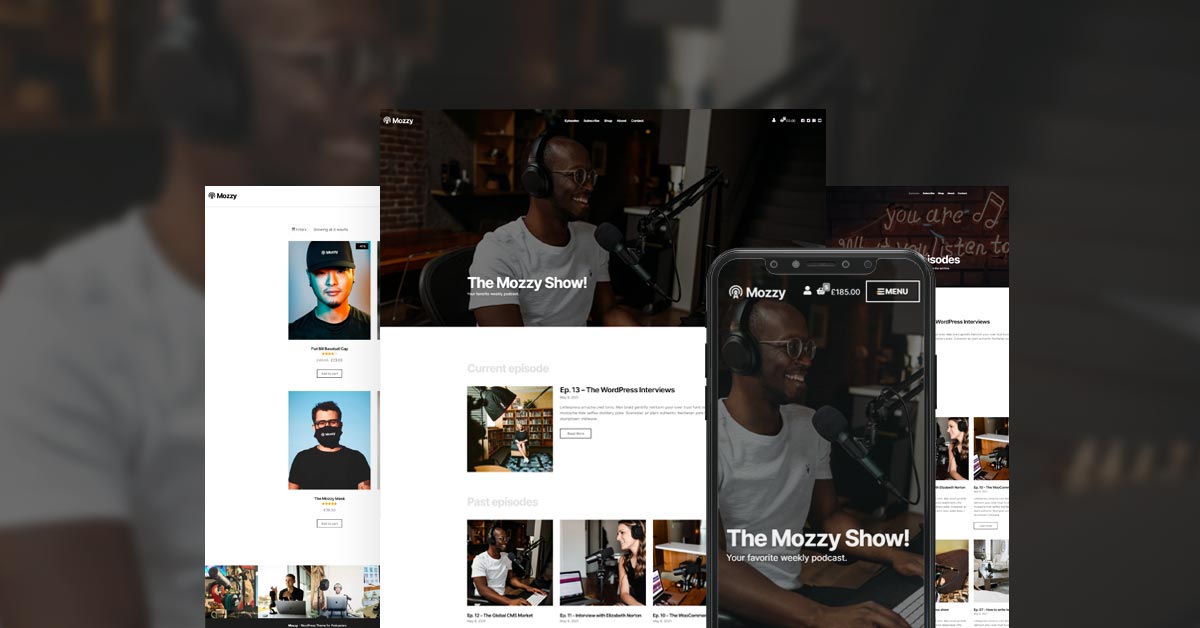 Mozzy WordPress Theme • CSSIgniter