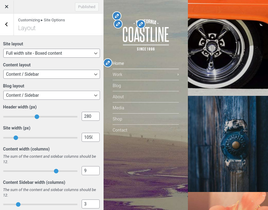 Documentation for Coastline • CSSIgniter