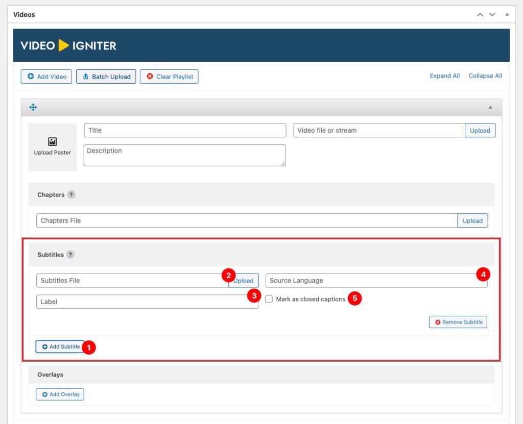 VideoIgniter - The free WordPress video player